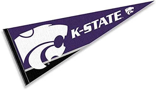Amazon.com : Kansas State Wildcats Pennant Full Size Felt : Sports ...