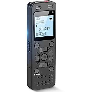 128GB Digital Voice Recorder for Lectures Meetings - EVIDA 9296 Hours ...