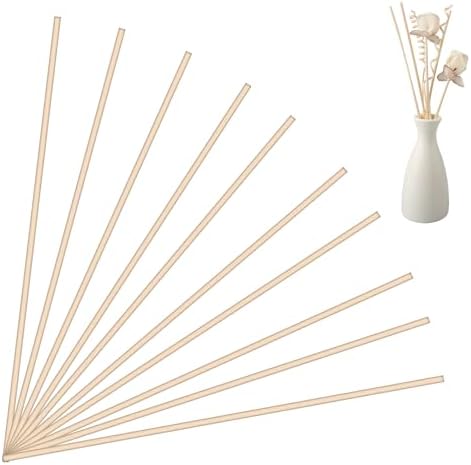 Reed Diffuser Sticks, 30cm x 4mm Natural Wood Rattan Essential Oil ...