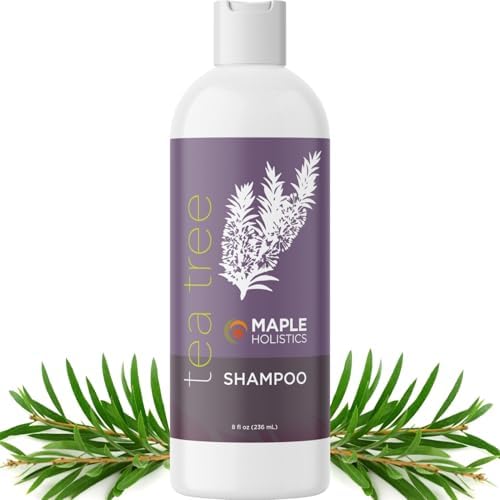 Amazon.com : Tea Tree Oil Shampoo Sulfate Free - Deep Cleansing Vegan ...