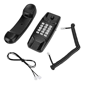 GION OHO-970B Corded Phone for intercom, Desk & Wall Mountable Home & Office use Landline Corded ...
