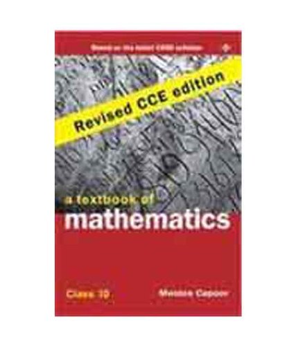 A Textbook of Mathematics 10: Monica Capoor: 9789350360156: Amazon.com ...