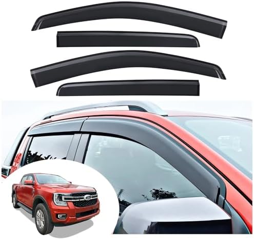 SUERAUTO4X4 Weather Shields Window Visors for Ford Ranger Next Gen 2022 ...