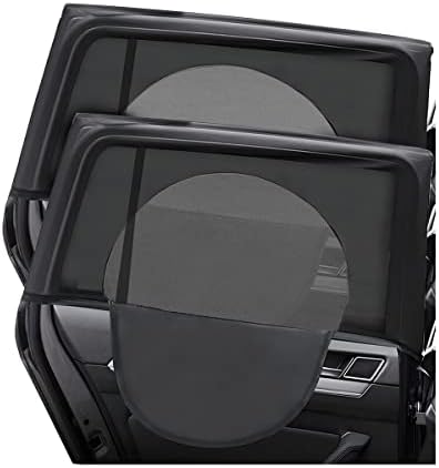 Amazon.com: 2Pcs Car Window Shade, Breathable Zipper Sun Protection for ...