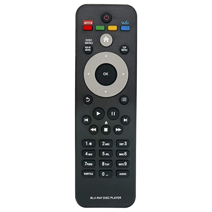 Buy VNA Compatible Remote Control fit for Philips Blu-ray Disc DVD ...