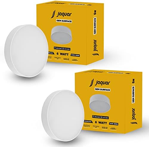 Jaquar 6W LED Gem Trimless Round Surface Mount Down Light | No False ...