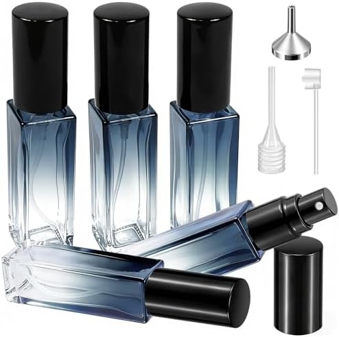Qufiiry 5 Flacons Vaporisateur Parfum 10ml avec Buse, Vide Rechargeable ...