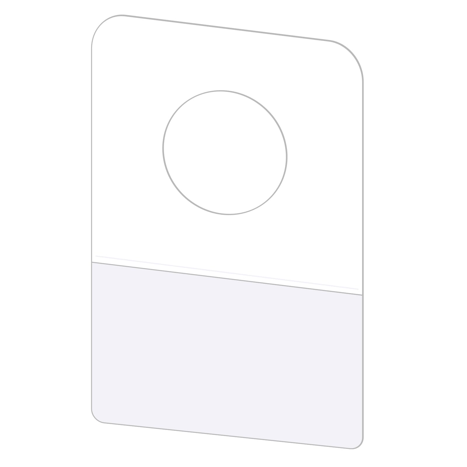 Amazon.com : INOBYO 400 Pcs Hang Tabs, Self Adhesive Hang Tags, Clear ...