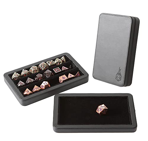 Snapklik.com : Forged Dice Co Premium 3-Row Dice Case - Combination ...