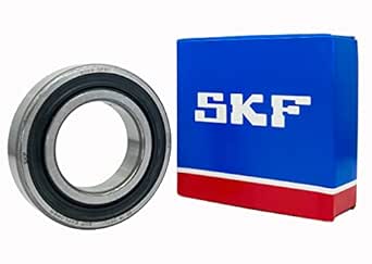 SKF 6006-2RS1 6006-2RS 30X55X13MM Double Rubber Seal Bearings Deep ...