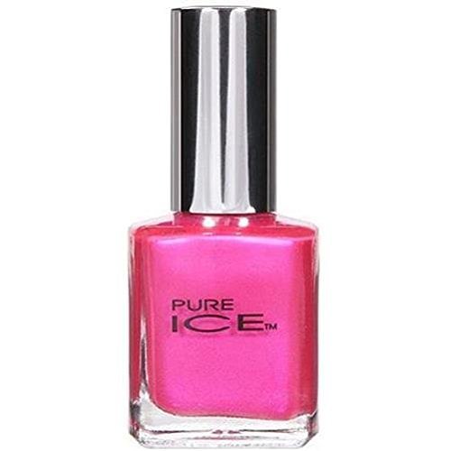 Amazon.com: Bari Pure Ice Nail Polish, 964 Free Fall (Pink Shimmer), 0.5 oz
