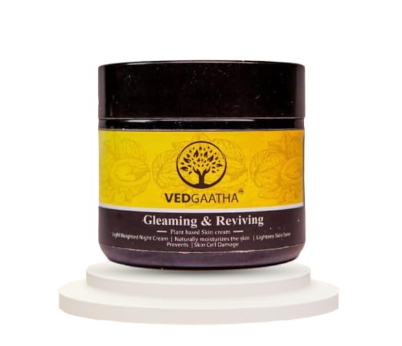 Vedgaatha Gleaming & Reviving Plant Based Skin Cream| Night Cream ...