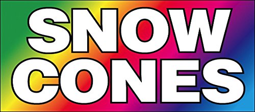 Snow Cone Signs And Banners