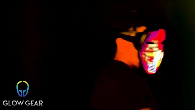 Watch Glow Gear- Face Transforming LED Mask on Amazon Live