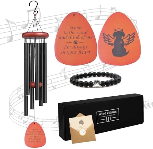 Amazon.com: DOFE Dog Memorial Wind Chime,Dog Memorial Gifts for Loss of ...