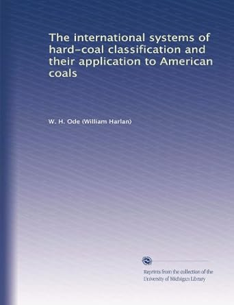 Amazon.com: The international systems of hard-coal classification and ...