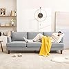 Amazon.com: Gericco 89" 3-Seater Sofa, Deep Seat Sofa with Comfy ...