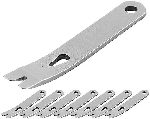 Tsudoku 8 Pieces Mini Pry Bar Stainless Steel Flat Bar Multifunction ...