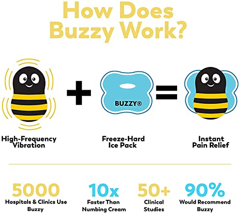 Snapklik.com : Buzzy - Healthcare Vibrating Ice Pack - Pain Relief For Injections