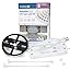 RibbonFlex Home AC Dimmable Bright White LED Tape Light Kit 4000K (5M ...
