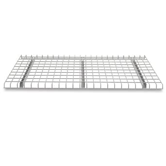 Wireway Husky 4246A3 Galvanized Wire Deck for Pallet Rack, 2610 lbs ...