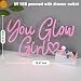 Amazon.com : Britrio You Glow Girl Neon Sign for Girls Kid’s Bedroom ...