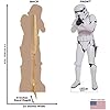 Amazon.com: Cardboard People Stormtrooper Life Size Cardboard Cutout ...