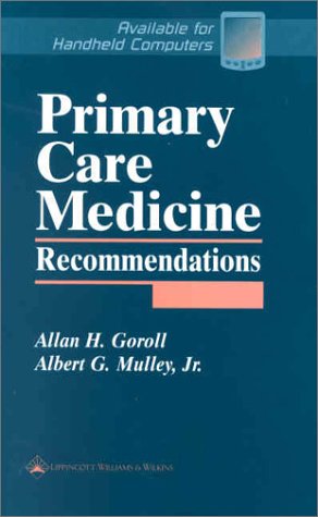 Primary Care Medicine Recommendations: 9780781733526: Medicine & Health ...