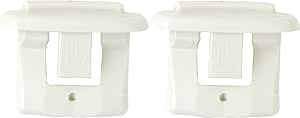 Amazon.com: Pack of 2 Dishwasher End Cap for Upper Rack Rail (Dish Rack ...