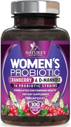 Amazon.com: Probiotics for Women 100 Billion CFU Per Serving - 16 ...