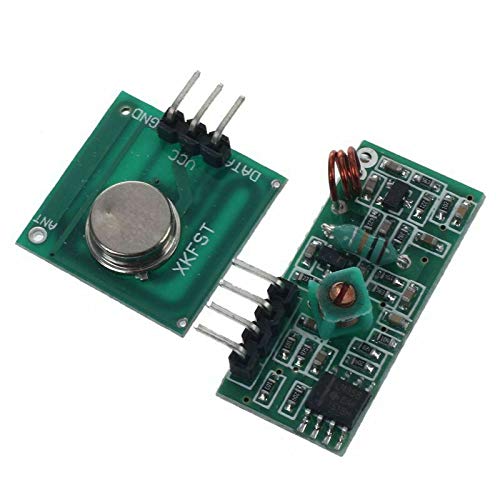 PRAV® 5 Sets of Alarm Module 433MHz Wireless Alarm Transmitter Receiver ...
