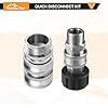 Amazon.com : Twinkle Star Pressure Washer Adapter Set, Stainless Steel ...