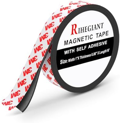 Magnetic Sheets with Adhesive Backing - 5 PCs Each 8" x 10" - Flexible ...