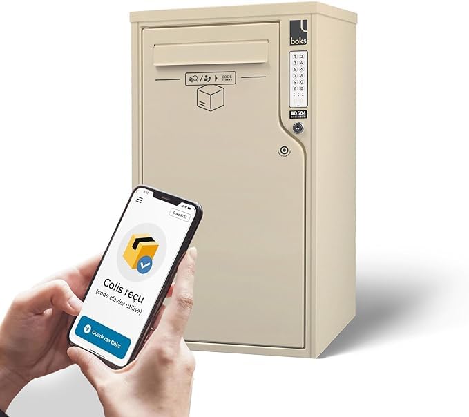 BOKS 2 in 1 Smart Parcel and Letter Box - French Brand | Assembled in ...