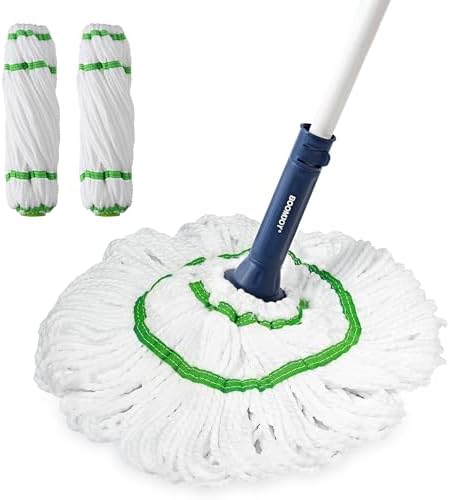 Amazon.com: NEWE Self Wringing Twist Mop for Floor Cleaning, Upgraded ...