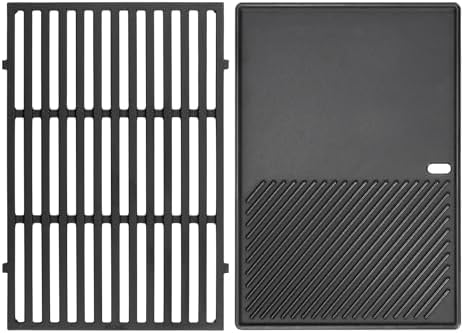 Amazon.com : Grill Griddle and Grates for Weber Spirit 300, E-310, GS4 ...