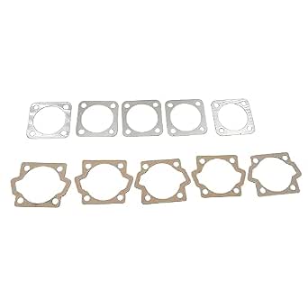 Singlac 5set Cylinder Head Bottom Gasket Replacement for Motorized ...