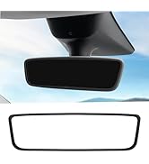 Amazon.com: Yibako Car Rear View Mirror Protector Frame, Silicone Auto ...