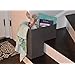 Amazon.com - Stair Basket - Gray Staircase Storage Organizer with Board ...