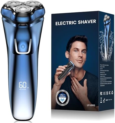 Amazon.com: Electric Razor for Men, Mosluckamp Men’s Electric Rotary ...