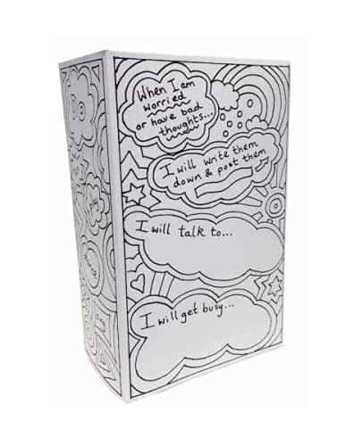 MULTI BUY colour in worry boxes for children, anxiety &mental health ...