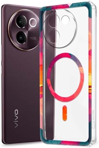 Fashionury Back Cover for Vivo V30e 5G Designer, Printed,Transparent ...