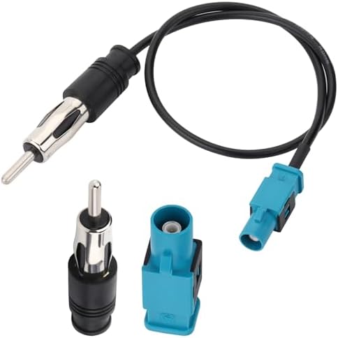 Amazon.com: BLTIATLE Universal Vehicle Car Stereo FM AM Radio Antenna Adapter Cable 12Inch Fakra ...