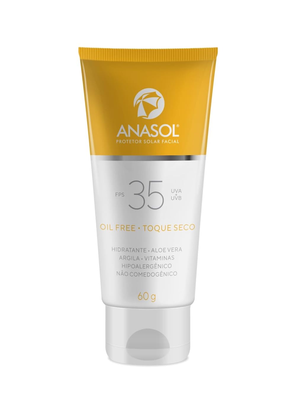 Protetor Solar Facial FPS 35 60g - Anasol | Amazon.com.br