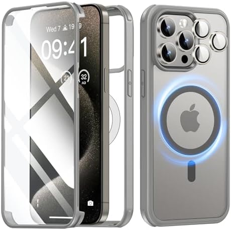 Amazon.com: Temdan Magnetic for iPhone 13 Pro Max Case,[Compatible with MagSafe][Mil-Grade ...