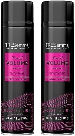 Amazon.com : TRESemmé Total Volume Hairspray for 24-Hour Frizz Control ...