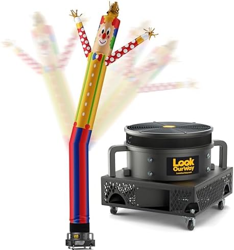 Amazon.com : LookOurWay Air Dancers Wacky Waving Inflatable Tube Man ...