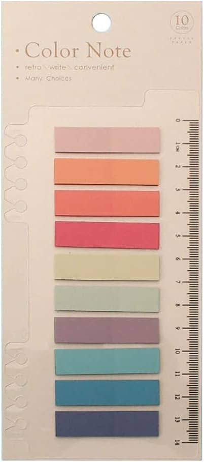 Amazon.com : Transparent Sticky Note Tabs for Books, 200 PCS Vintage ...