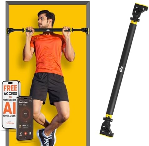 GOOD2GR8 Pull Up Bar for Workout | Home Gym Strength Training Equipment Chin Up Bar | exercise ...