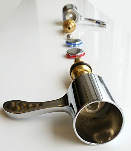 Replacement Lever Basin Tap Conversion Kit Reviver 1/2" 1/4 Turn Pair ...